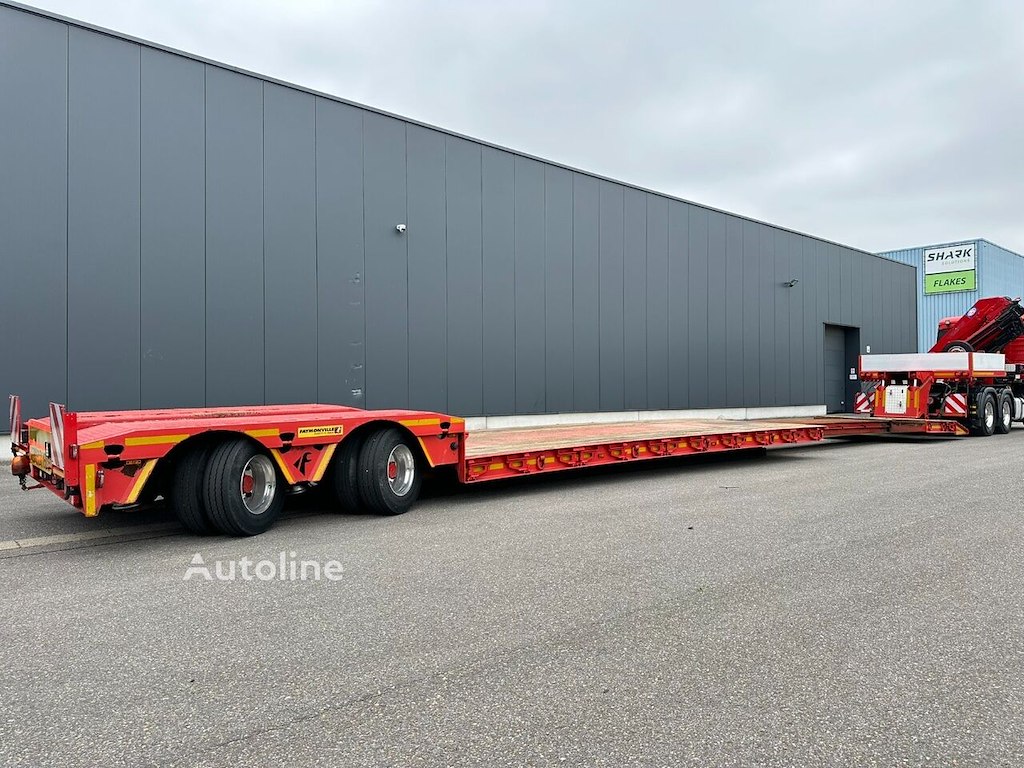 Faymonville 47.5T STBZ-2VA 8m (+5m50) LOWBED - TIEFBETT / REMOVABLE NECK - A poluprikolica sa niskom platformom