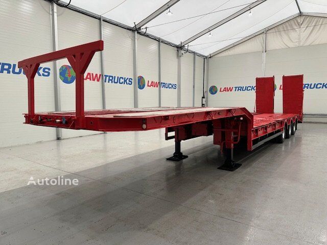 King GTS 44 Tri Axle Machinery Carrier Lowloader poluprikolica sa niskom platformom