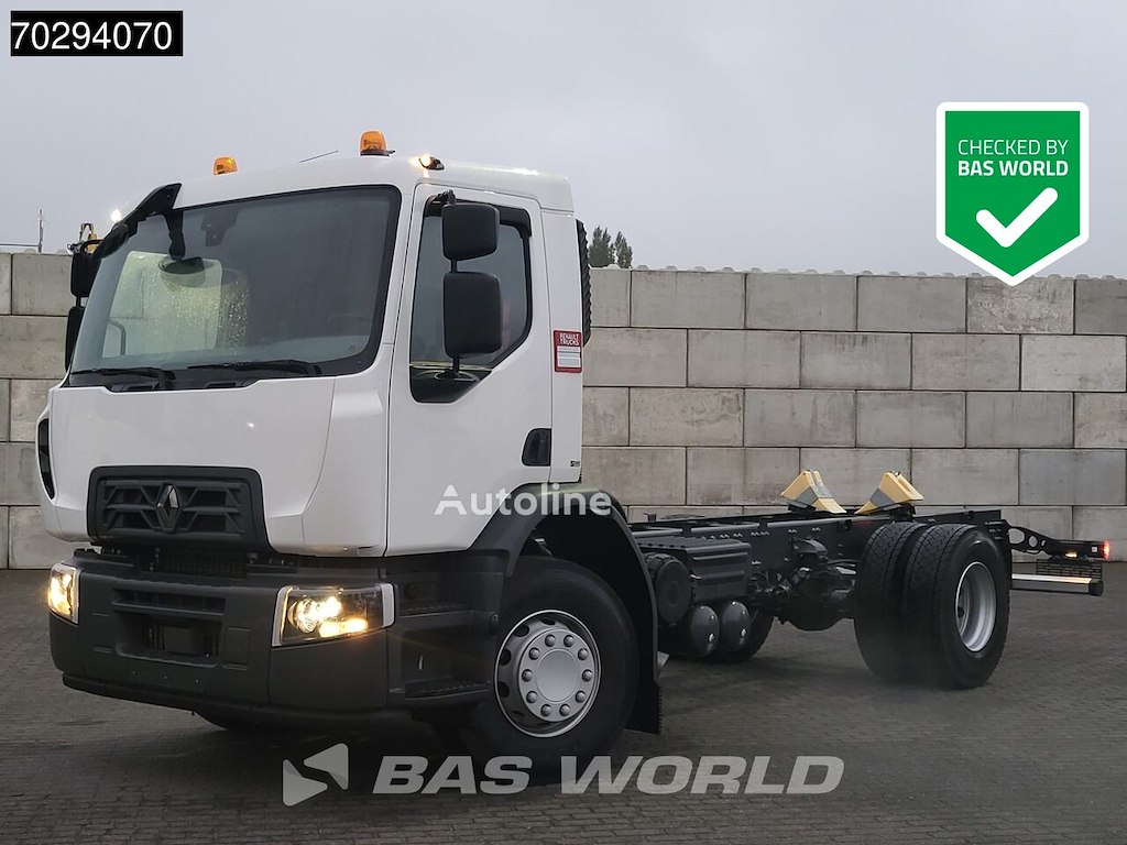 Novi Renault D-WIDE 430 4X2 NEW! 19tons chassis Autmatic PTO ACC Euro 6 kamion šasija