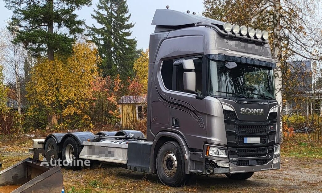 Scania R650 *V8 *6x4 *NextGen *CHASSIS *WB=4.95m *Full Air *Retarder kamion šasija