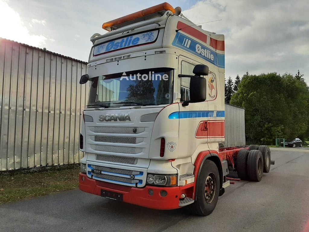 Scania R560 6X2 CHASSY 412kW kamion šasija