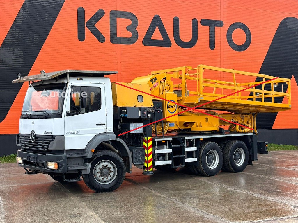 Mercedes-Benz Atego 2628 6x4 FOR SALE AS CHASSIS / LOW MILEAGE ! kamion šasija