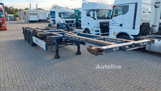 Krone ADR LiftbarAchse poluprikolica za prevoz kontejnera