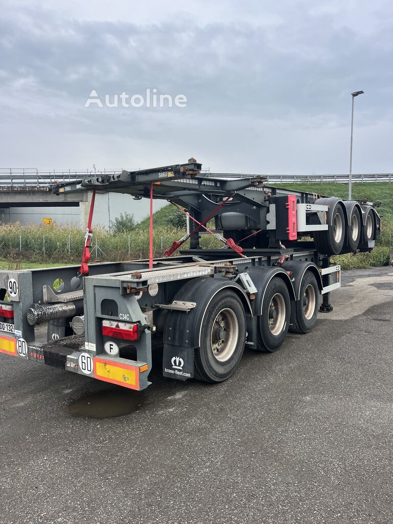 Van Hool Portatank poluprikolica za prevoz kontejnera