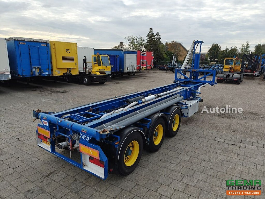 Tinsley TT1527/40AS 3-Axles ROR - 30FT Tipper Chassis - Rotary poluprikolica za prevoz kontejnera