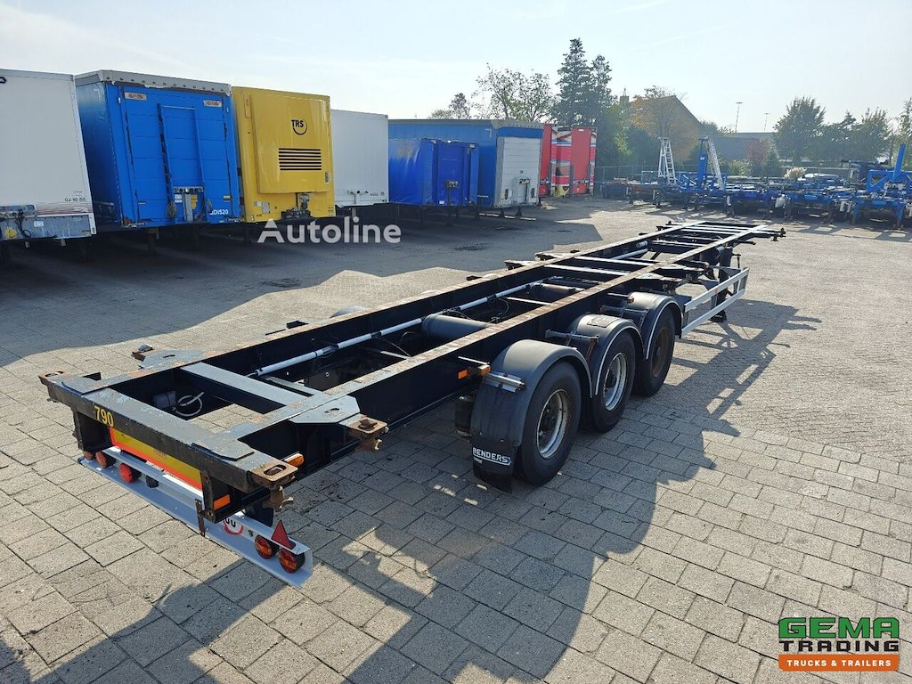 Desot OPP 3AT 38 78136 3-Axles ROR - Drum brakes - 20FT 2x20FT 30FT 40 poluprikolica za prevoz kontejnera