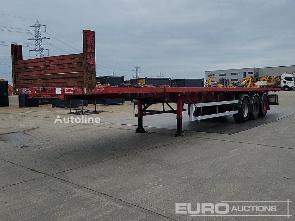 Prodaje se SDC 2008 SDC Tri Axle Flatbed Trailer poluprikolicu platformu na aukciji
