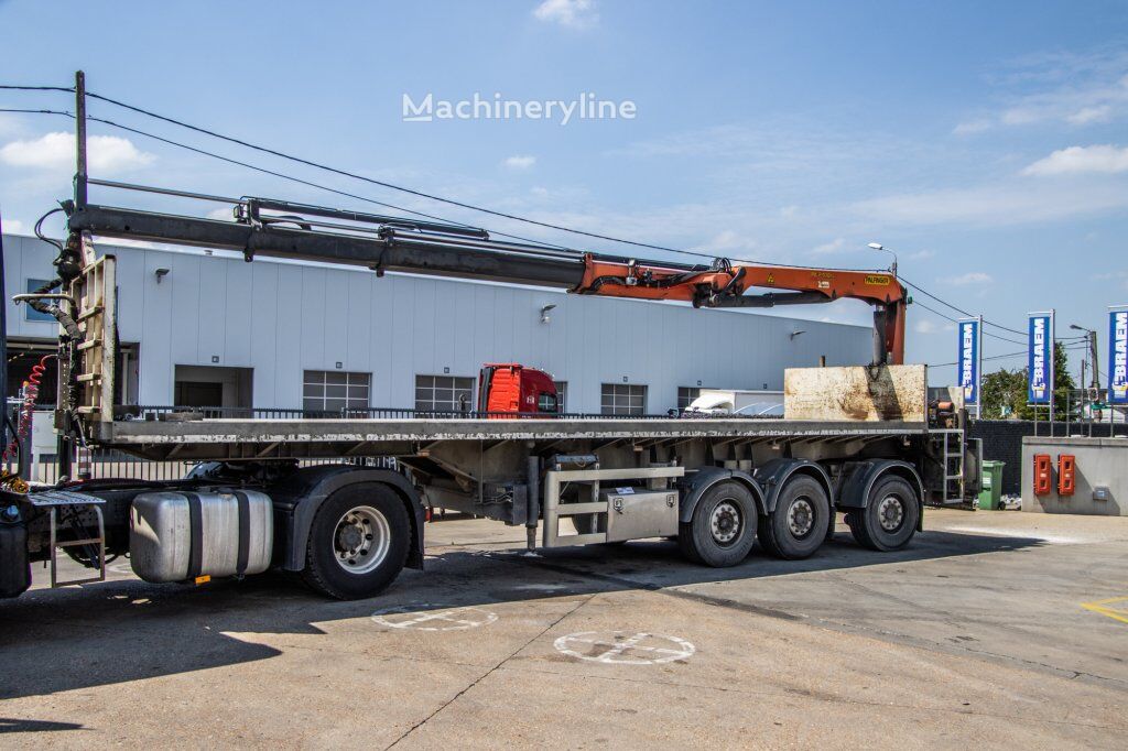 System Trailers TRAILER CRANE/KRAN/GRUE-PALFINGER 24T/M+3EXT poluprikolica platforma