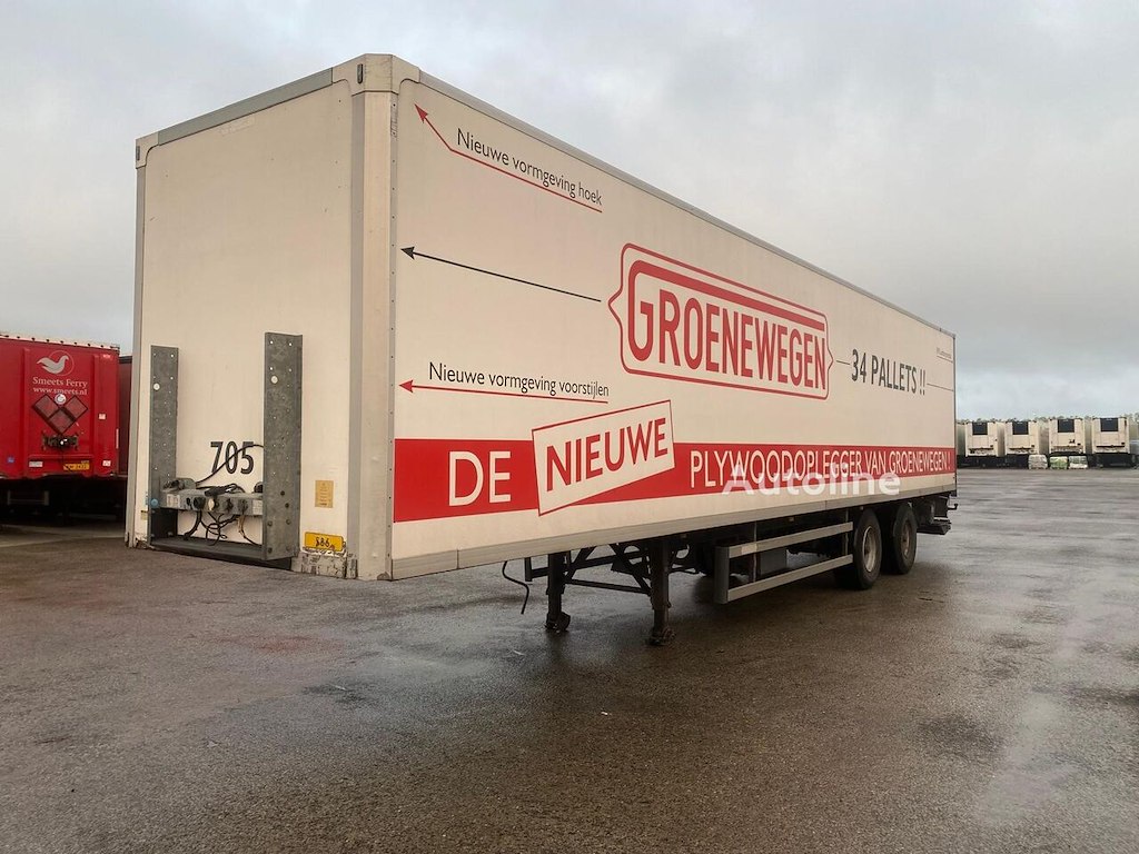 Groenewegen DRO 12-20 B furgon poluprikolica