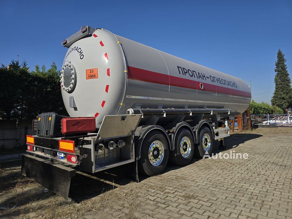 Nova Ness Makina AeroGas 3AXL LPG tanker poluprikolica cisterna za gas