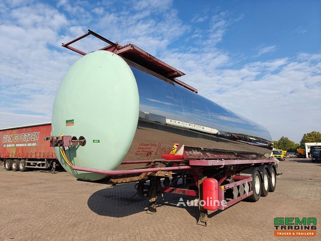 Atcomex TO/27TRI/38ST Bitum - 3-Axles ROR - ADR FL AT - 30,000L - LiftAs cisterna za bitumen