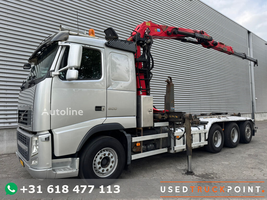 Volvo FH 500 / 8X4 / Palfinger S260Z96 / VDL Hook / NL Truck kamion rol kiper
