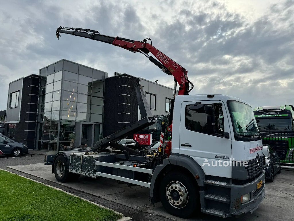 Mercedes-Benz Atego 1923 + 2011 FASSI F110 + 2011 VDS HOOKLIFT kamion rol kiper