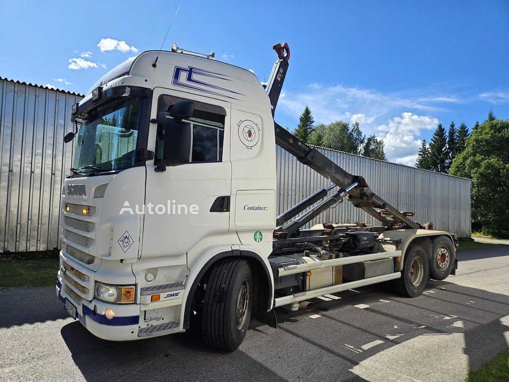 Scania R480 LB6X2*4HNA EURO5 + HIAB 21T + INTERCOOLER 353kW kamion rol kiper
