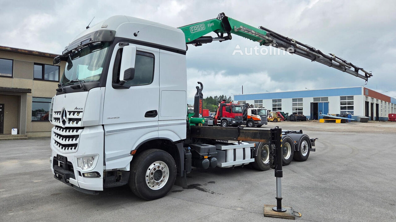 Mercedes-Benz Arocs 3253 8X4*4 Fassi F295 kamion rol kiper