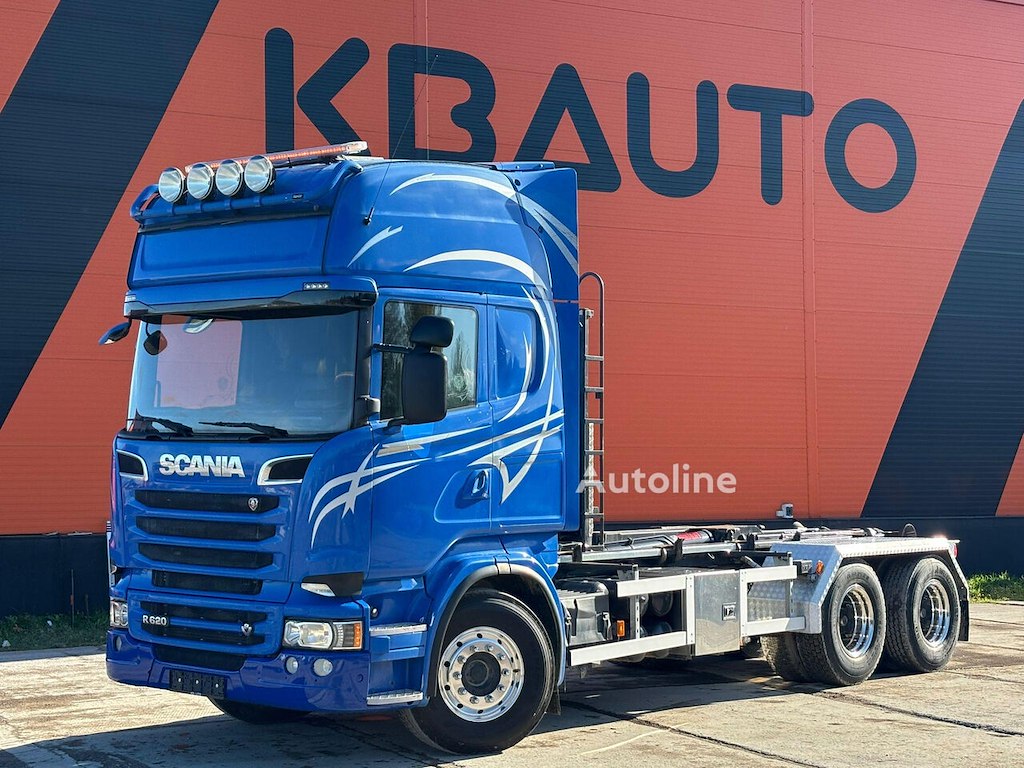 Scania R 620 6x4 MULTILIFT 20 ton / L=5400 mm / RETARDER kamion rol kiper