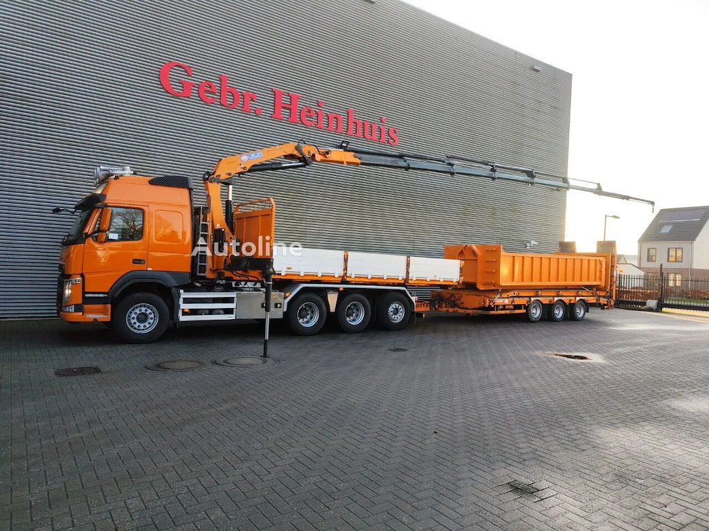 Volvo FM 500 8x4 Tridem Multilift XR20ZL HMF 2620 K8 + MAC DL3 kamion rol kiper