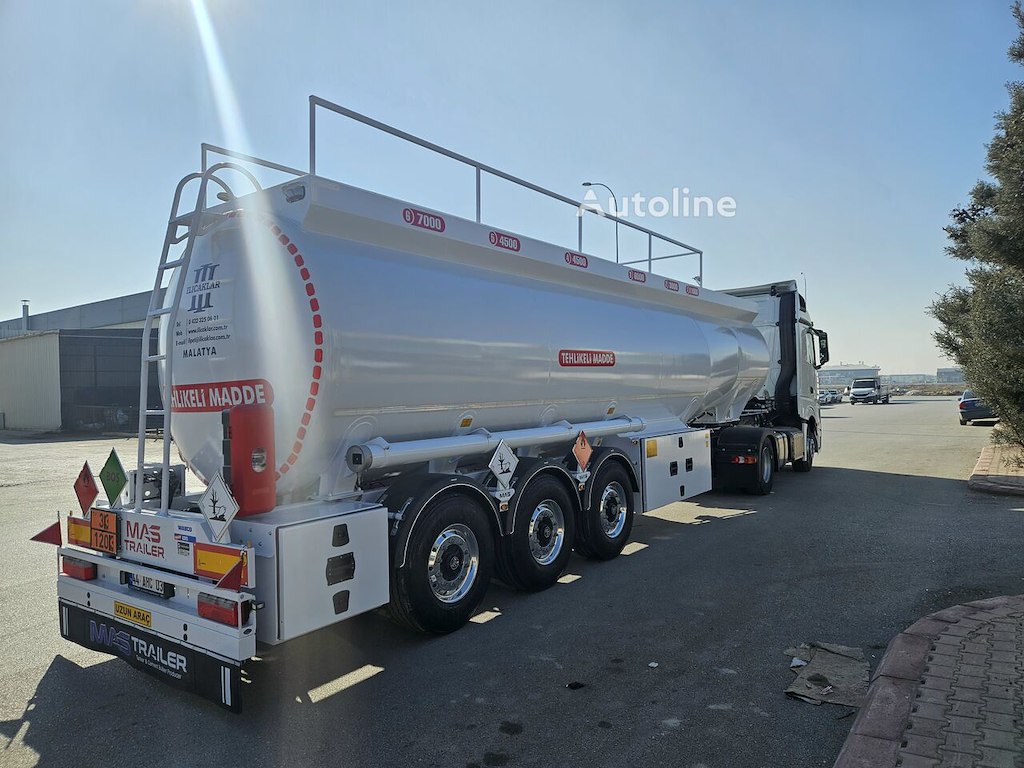 Nova Mas Trailer Tanker Aliminium Adr 3-2 poluprikolica autocisterna