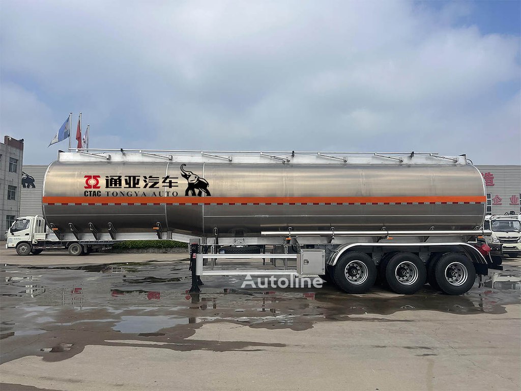 Nova Factory Price Aluminum Tanker Semi Trailer poluprikolica autocisterna