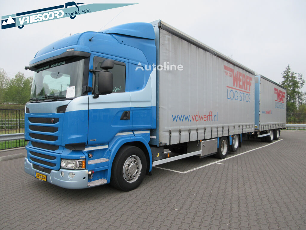 Scania R450 COMBI kamion sa klizna zavesa cerada