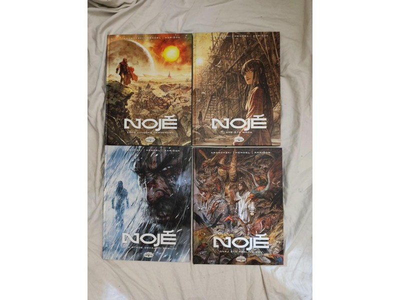 Komplet Noje 1-4, odlično