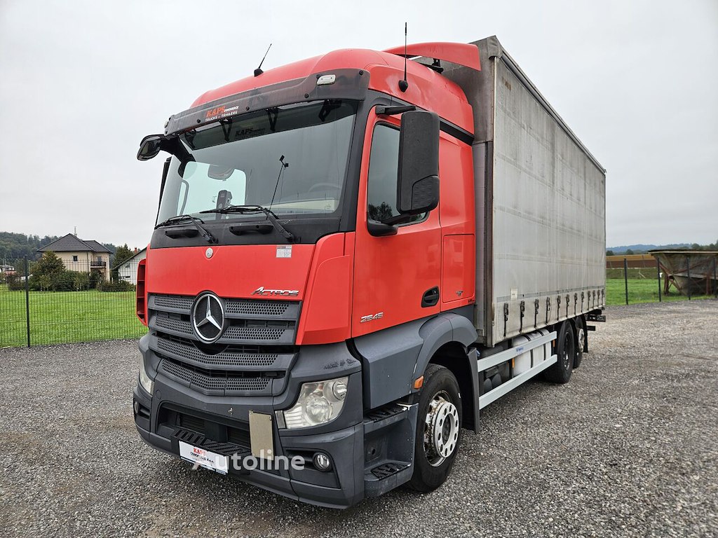Mercedes-Benz ACTROS 2545 kamion sa klizna zavesa cerada