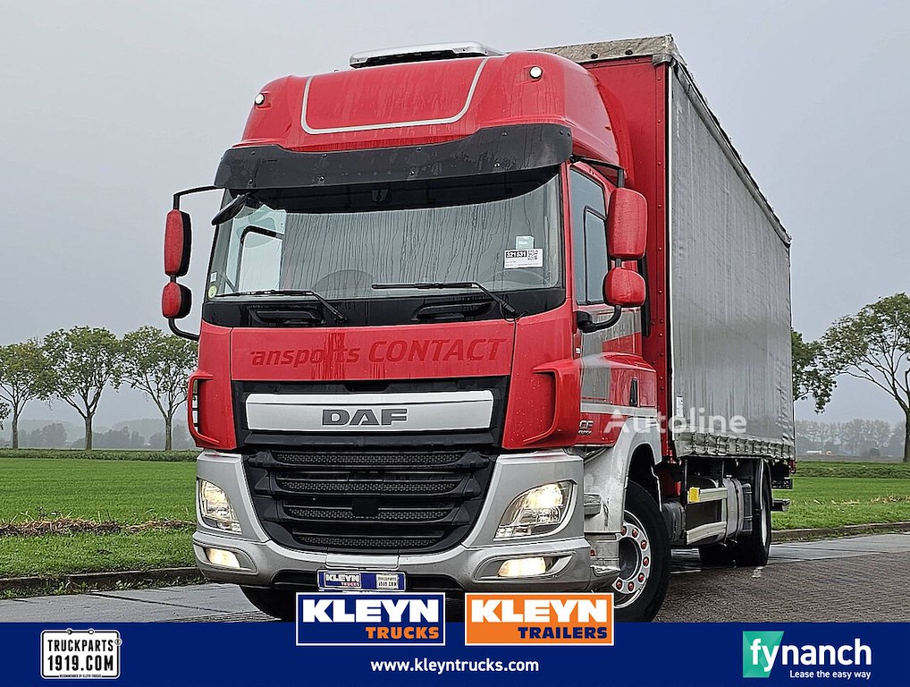 DAF CF 400 kamion sa klizna zavesa cerada