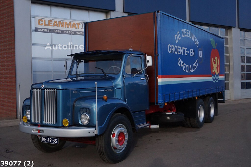 Scania LS 85 S 50 6x2 in concours staat kamion sa klizna zavesa cerada