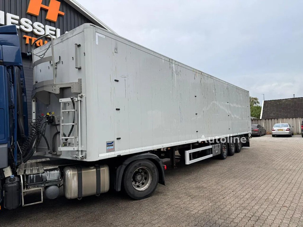 Knapen Trailers K100 92m3 Cargo Floor 10MM Radiografische afstandsbediening poluprikolica sa pokretnim podom