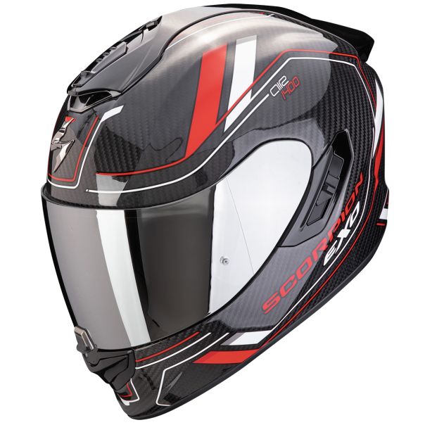 SCORPION Exo-1400 evo ii carbon air mirage black-red-white kaciga