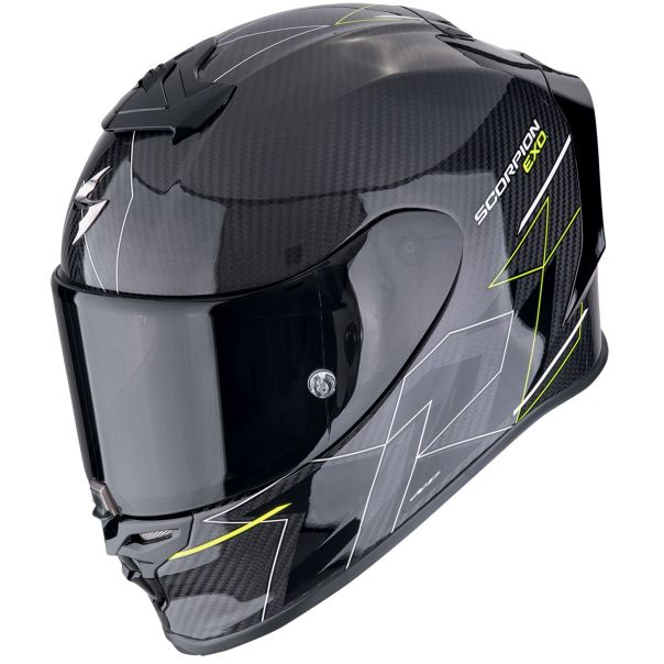 SCORPION Exo-r1 evo carbon air cynergy black-neon yellow kaciga