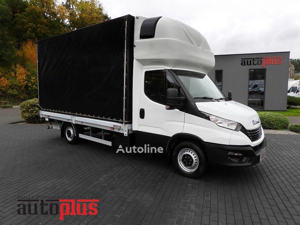 IVECO DAILY 35S18 PLANDEKA WINDA 8 PALET WEBASTO TEMPOMAT KLIMATYZACJA kamion s ceradom < 3.5t