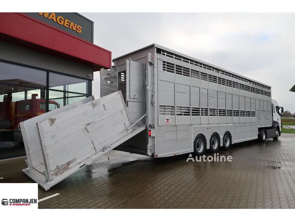 Nova Pezzaioli SBA 63 - BRAND NEW Livestock transport - Cattle transport poluprikolica za prevoz stoke