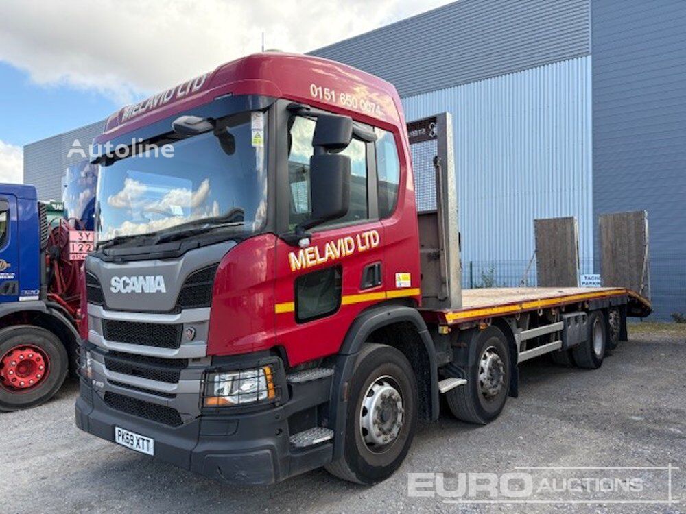 Prodaje se Scania P410 autotransporter na aukciji