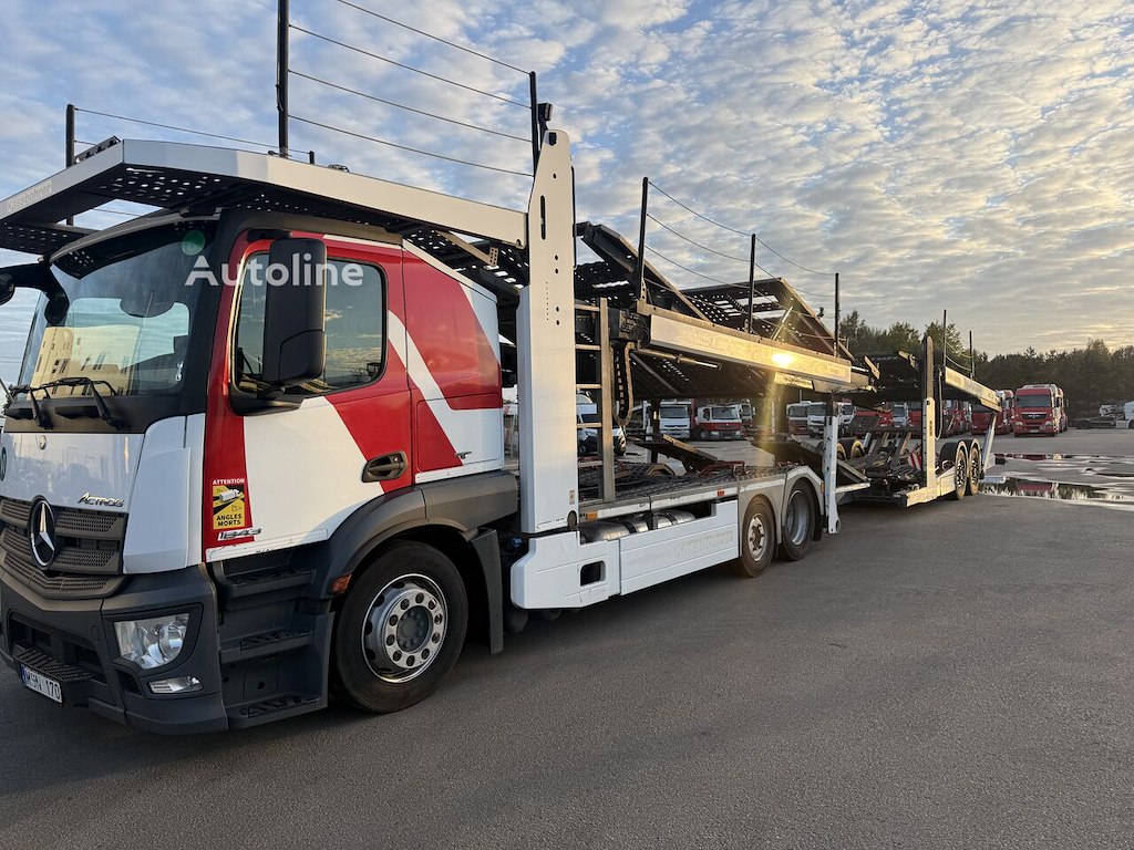 Mercedes-Benz Actros 1843 autotransporter + prikolica autotransportera