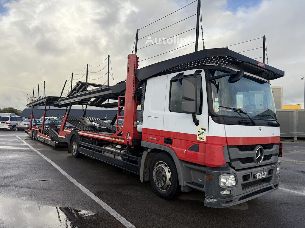 Mercedes-Benz Actros 1841 autotransporter + prikolica autotransportera