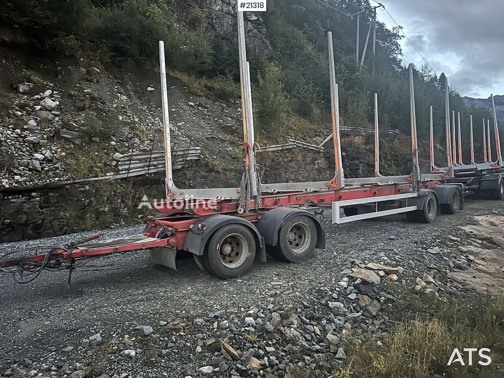 MVB MVB10-FLS4 4 akslet Tømmerhenger šumarska prikolica