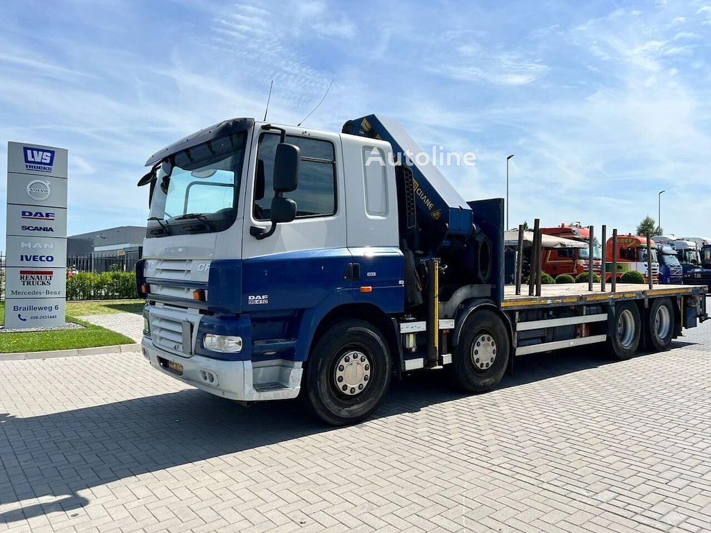 DAF CF 410 8x2 Palfinger PK42502 Remote controle / 8x2 kamion platforma