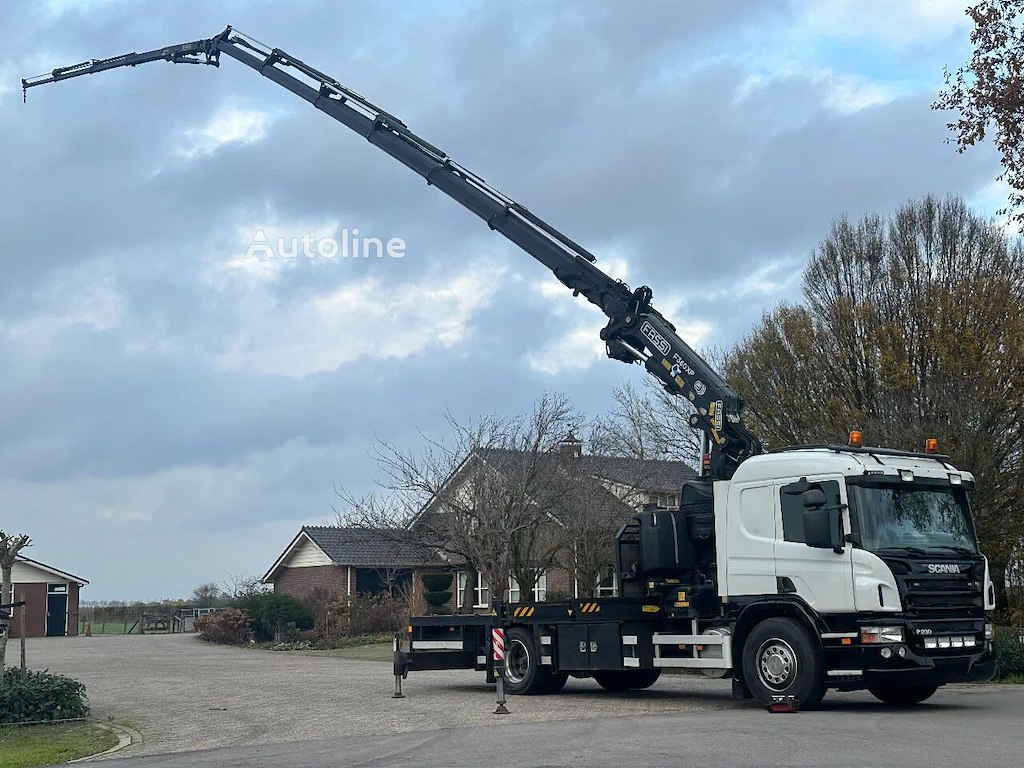 Scania P230 36tm KRAAN+JIB+LIER/WINCH+EURO5!!ROOF/DACH!!MANUTENTION!! kamion platforma