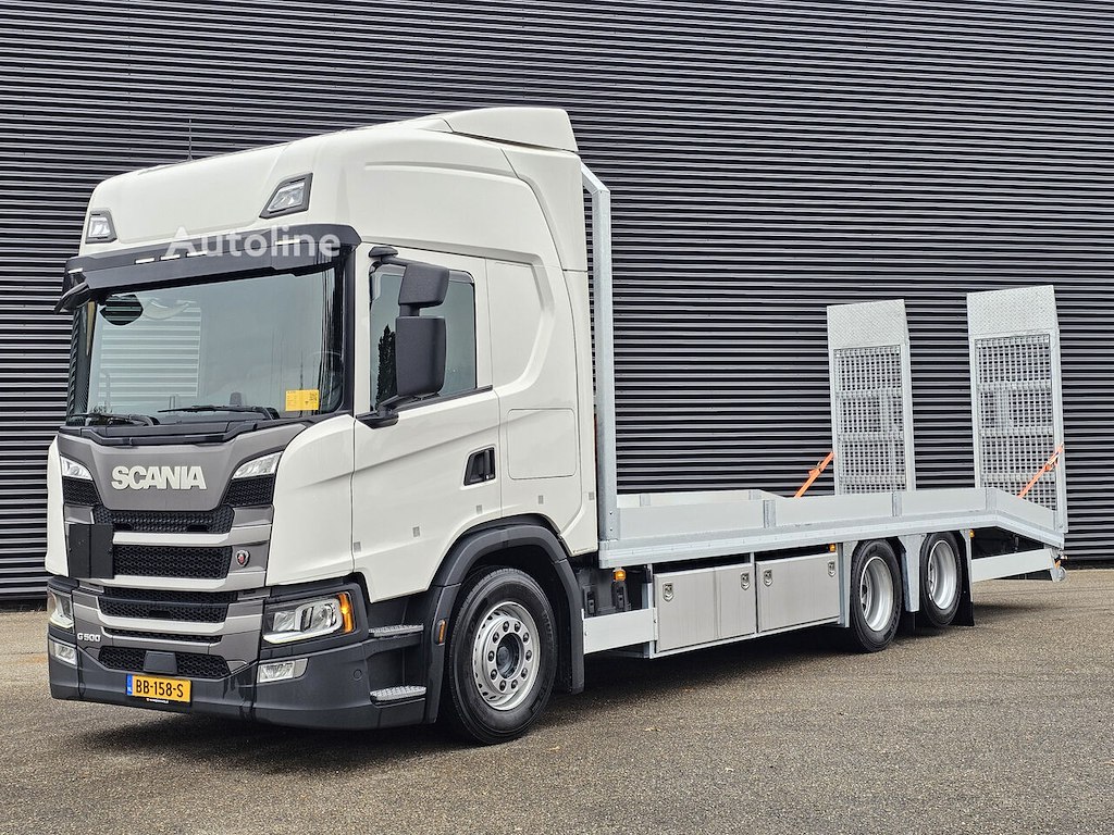 Scania G500 6X2 / OPRIJ - MACHINE TRANSPORT / RETARDER šlep auto