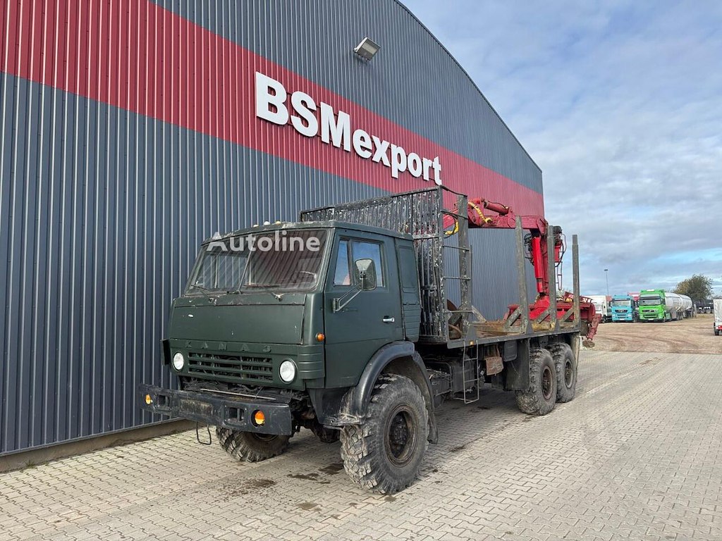 KAMAZ 43101, 6x6 kamion za prevoz drva