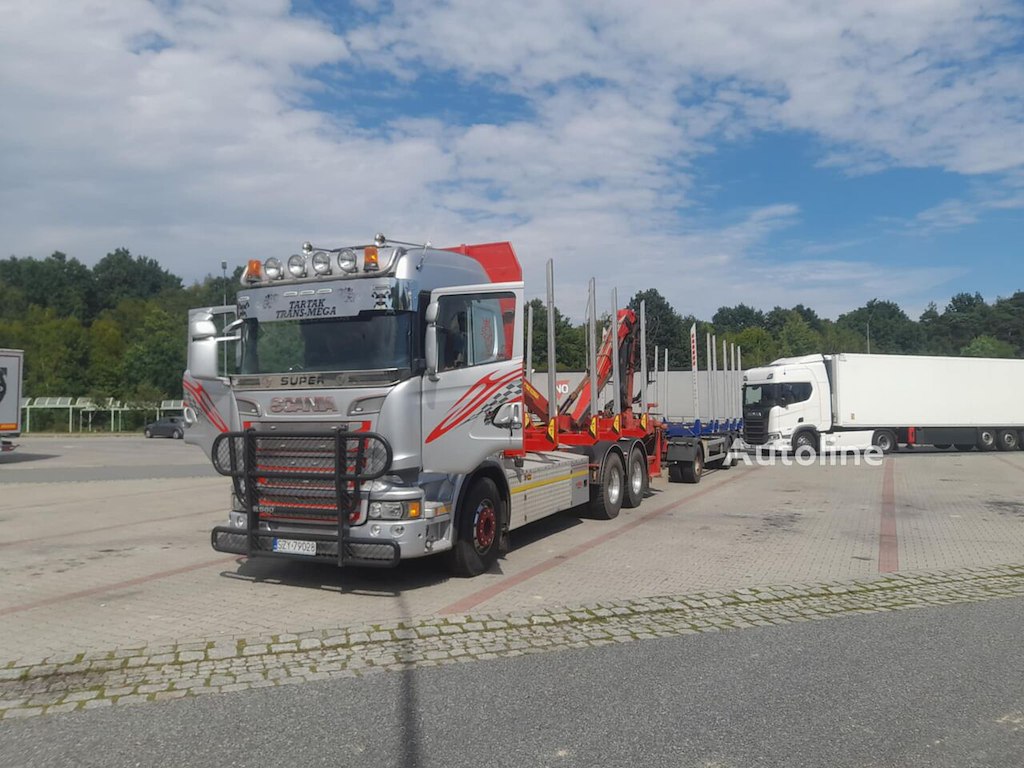 Scania R 560 kamion za prevoz drva