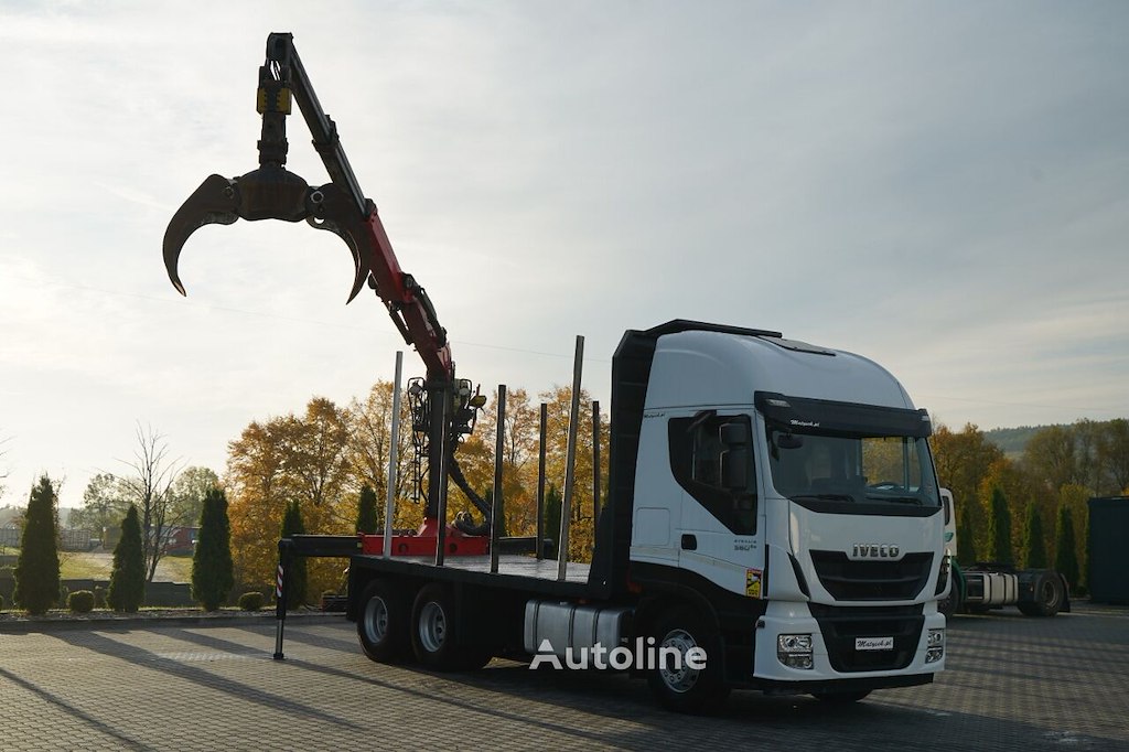 IVECO STRALIS 560 kamion za prevoz drva