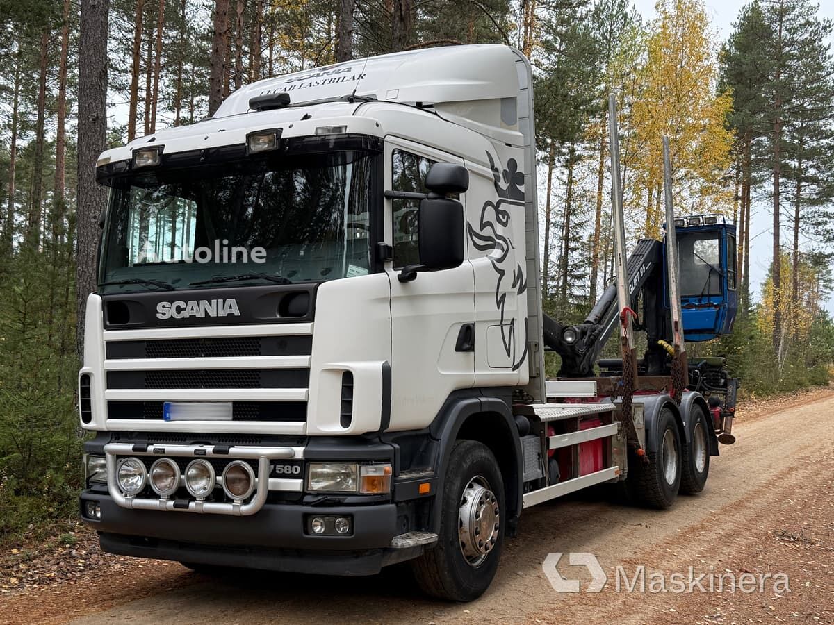 Prodaje se Scania R164 kamion za prevoz drva na aukciji