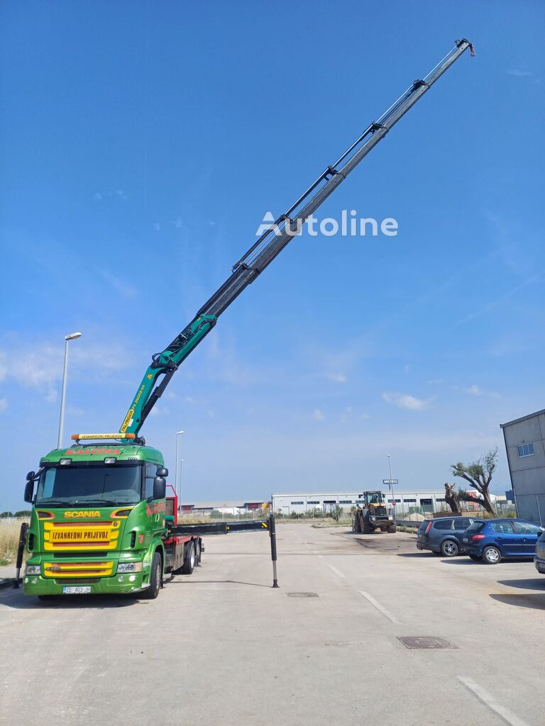 Scania R480 6x2 highline kamion sa kukom za podizanje tereta