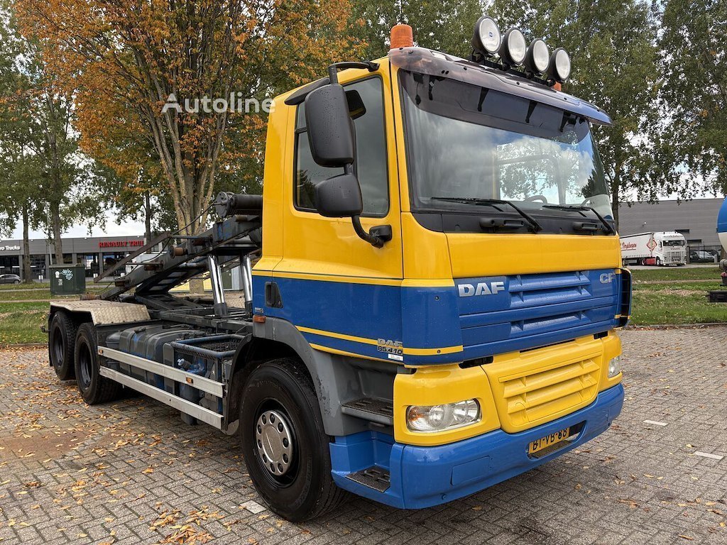 DAF CF 85 410 kamion sa kukom za podizanje tereta