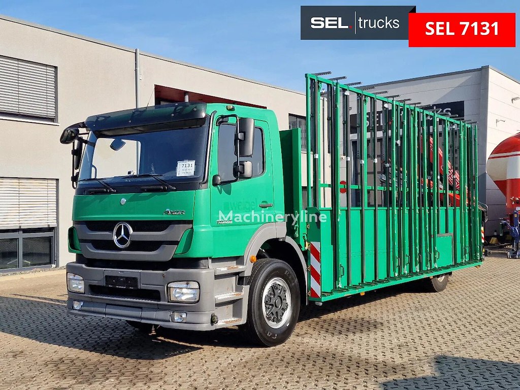Mercedes-Benz Axor 1824 FASSI F120AC 024 E + ACTIVE vozilo za prevoz stakla