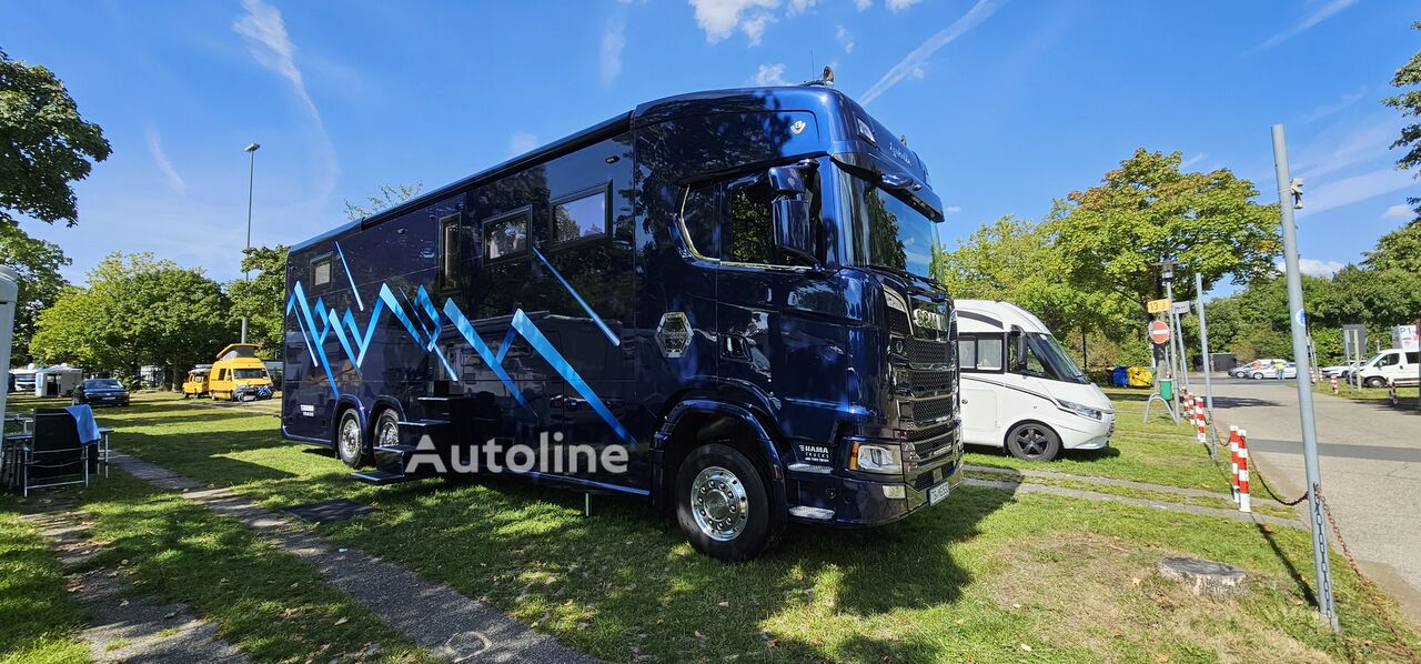 Novi IZABELLA Wohnmobil Scania V8. 530 S,GLACIA. SAUNA. autobus za stanovanje