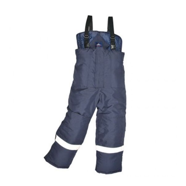 PORTWEST Radne pantalone sa tregerima Cold Store CS11, teget