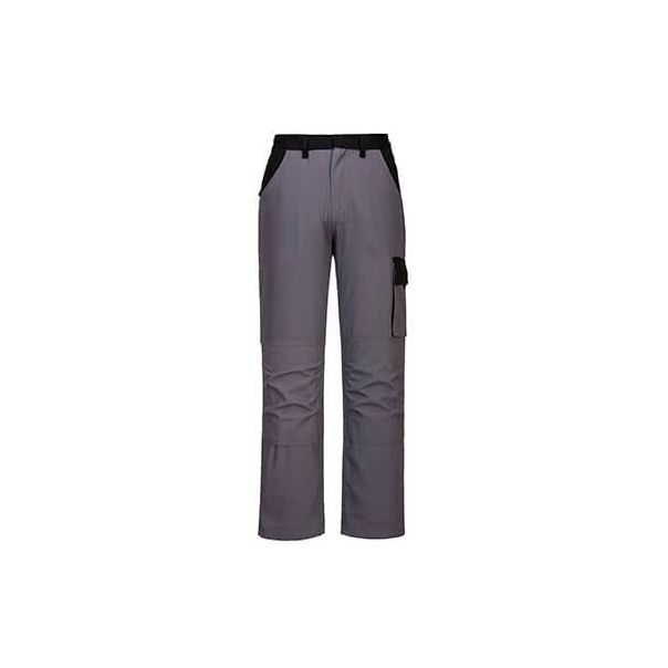 MONSUN Radne pantalone MS11 Poznan, crna/siva